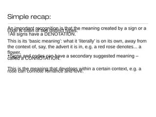 Semiotics and Logo Designs | PPT