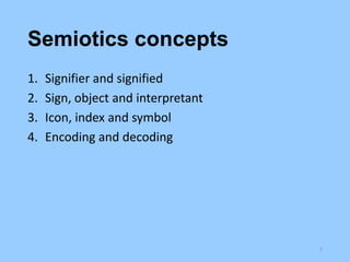 Semiotics final | PPTX