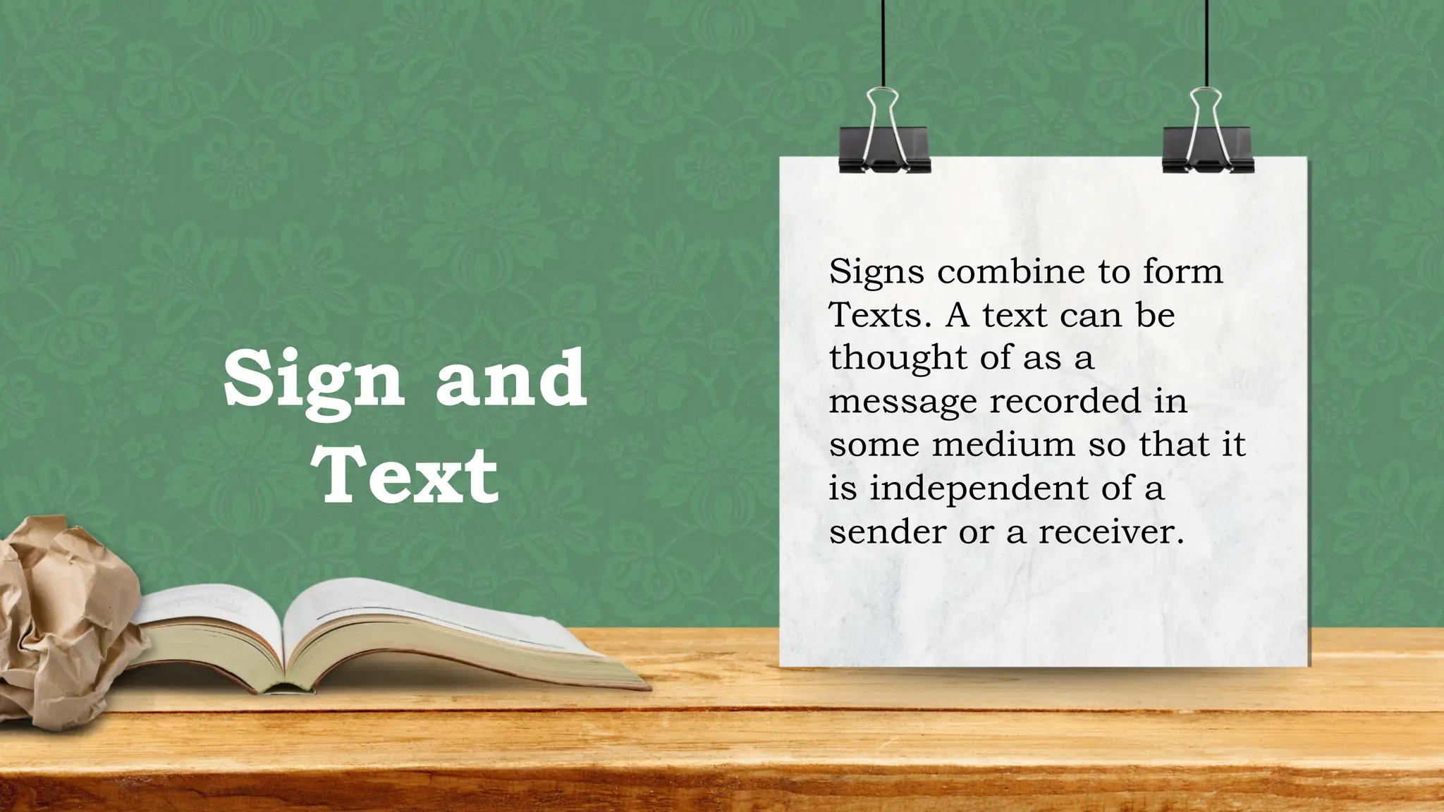 Semiotics vs Semiology, Langue vs Parole, Icon vs Symbol vs Index | PDF