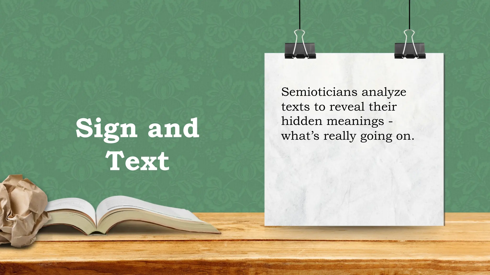 Semiotics vs Semiology, Langue vs Parole, Icon vs Symbol vs Index | PDF