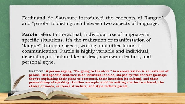 Semiotics vs Semiology, Langue vs Parole, Icon vs Symbol vs Index | PPT