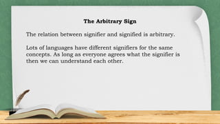Semiotics vs Semiology, Langue vs Parole, Icon vs Symbol vs Index | PPT ...
