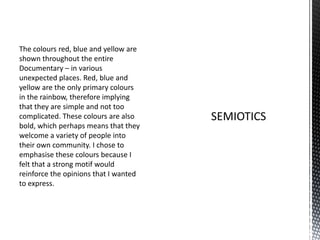 Semiotics, iconography and amendments | PPTX