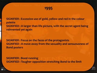 Semiotics In James Bond Movie Posters | PPTX