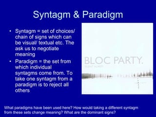 Semiotics Intro - AS COMMS | PPT