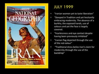 Semiotics nat geo covers | PPT