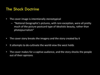 Semiotics nat geo covers | PPT