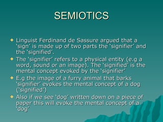 Semiotics q1b | PPT