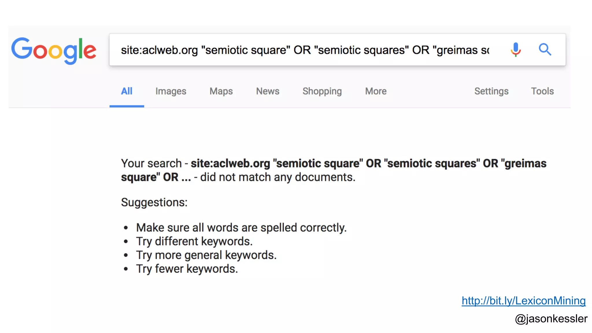 Lexicon Mining for Semiotic Squares: Exploding Binary Classification | PPTX