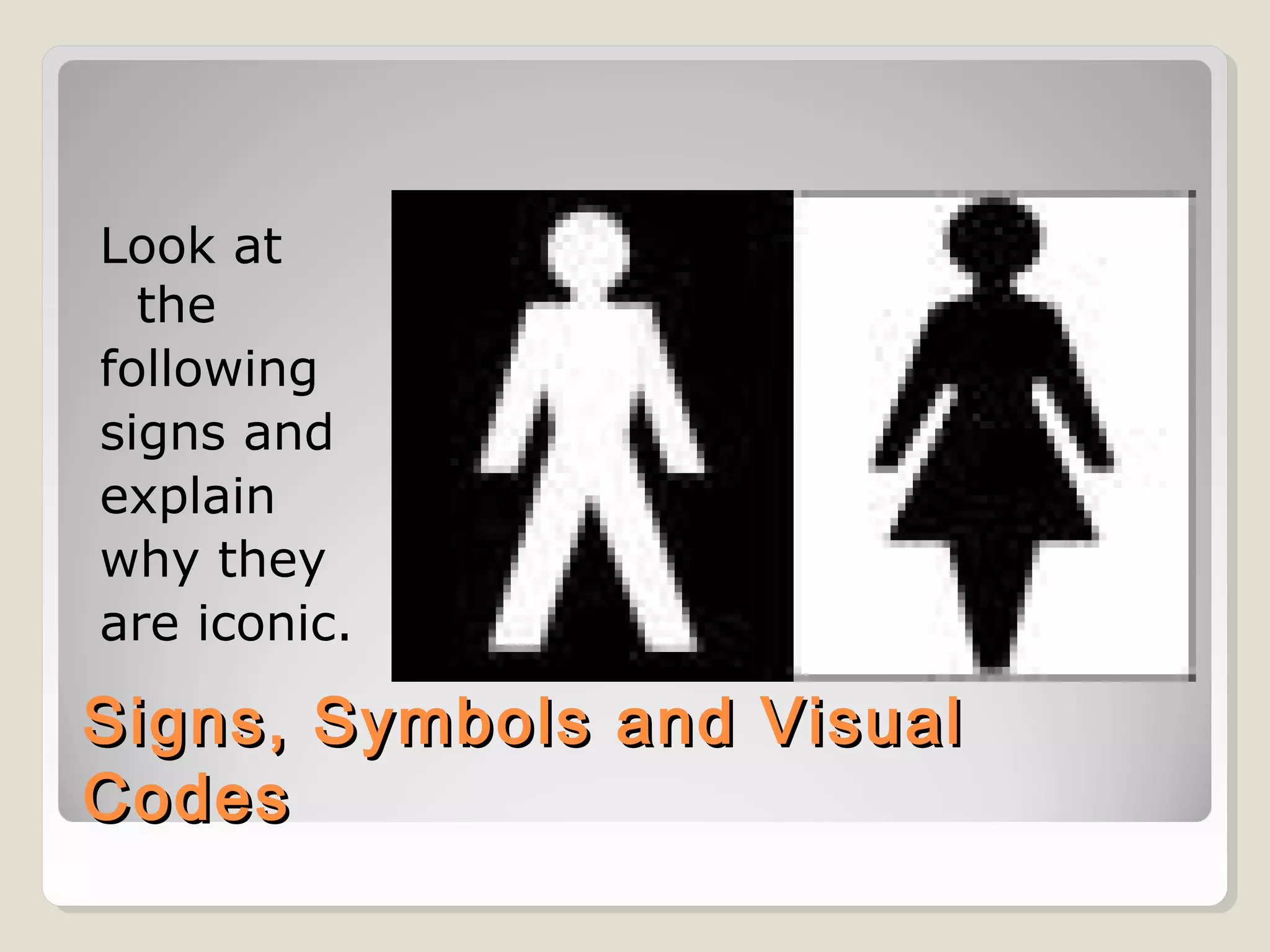 Semiotics theory of visual communication | PPT