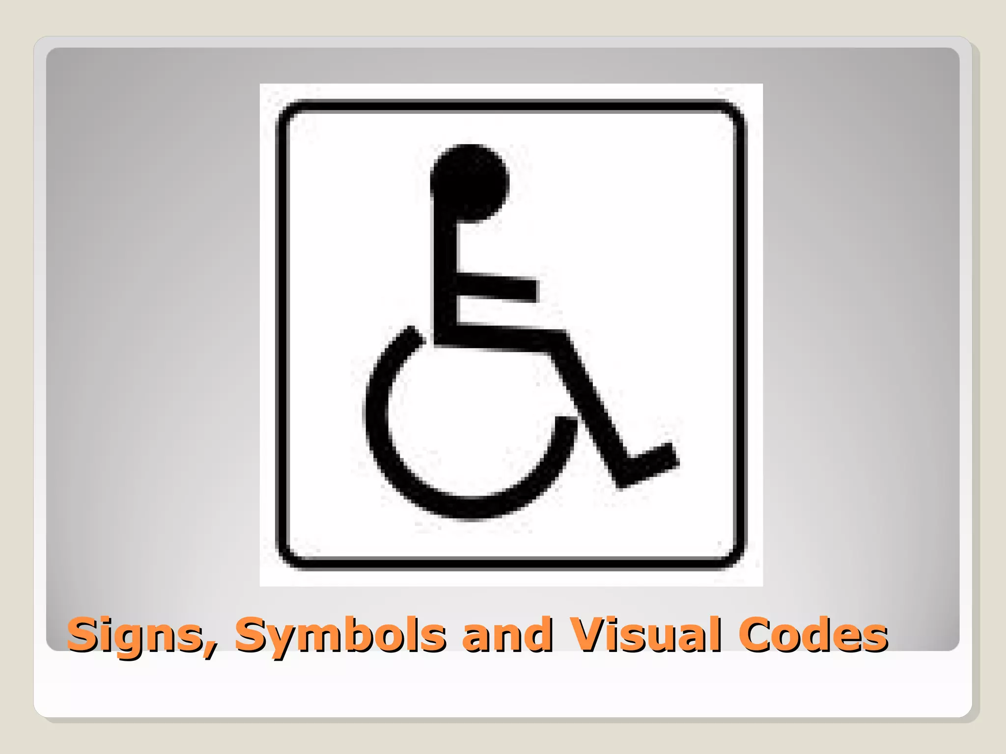 Semiotics theory of visual communication | PPT