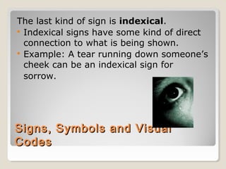 Semiotics theory of visual communication | PPT | Technology & Computing