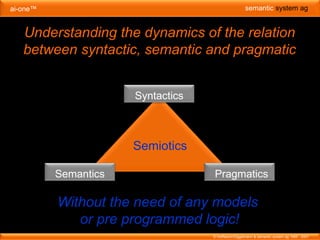 Semiotic The Next Generation ICT | PPT