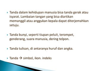 Semiotika dan komunikasi 1 | PPT
