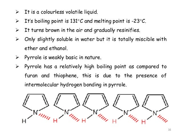 5 memberd heterocyclic compound pyrrol