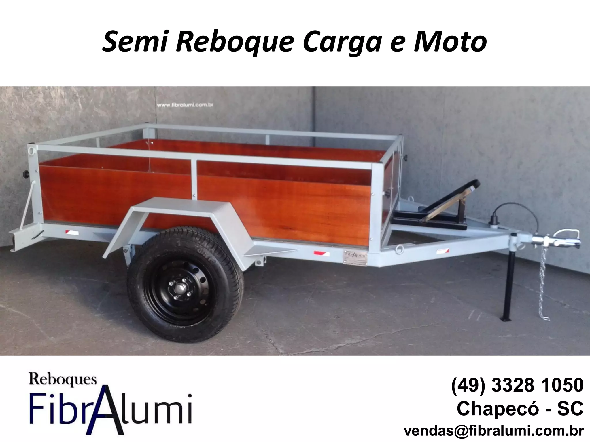 Semi Reboque Carga e Moto, Carretinha para Carro | PDF