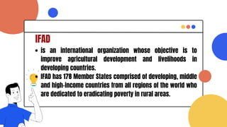 INTERNATIONAL FUND FOR AGRICULTURAL DEVELOPMENT | PDF