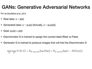 Semi-Supervised Learning with GANs by Olga Petrova, Machine Learning Engineer @Scaleway | PPT