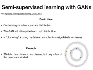 Semi-Supervised Learning with GANs by Olga Petrova, Machine Learning Engineer @Scaleway | PPT