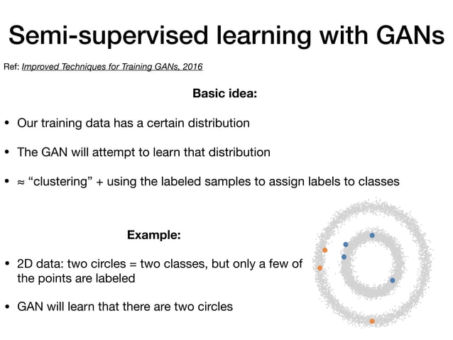 Semi-Supervised Learning with GANs by Olga Petrova, Machine Learning Engineer @Scaleway | PPT