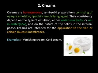 Semisolid dosage form | PPTX