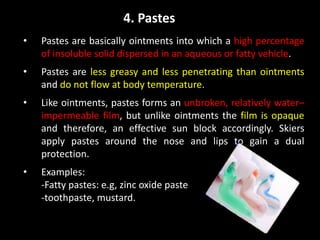 Semisolid dosage form | PPTX