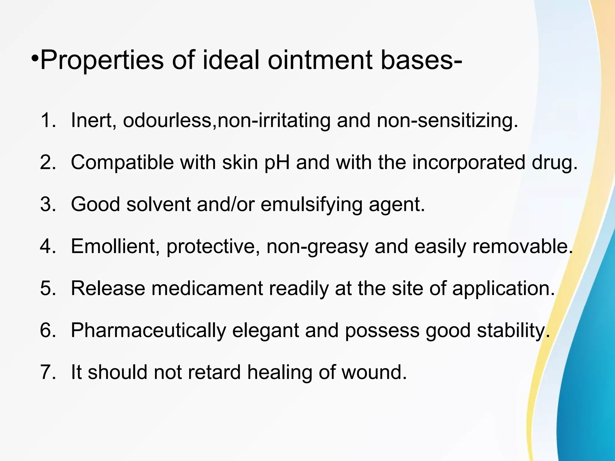 Semisolid dosage forms (Ointments) | PPT