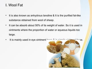 Semisolid dosage forms (Ointments) | PPT
