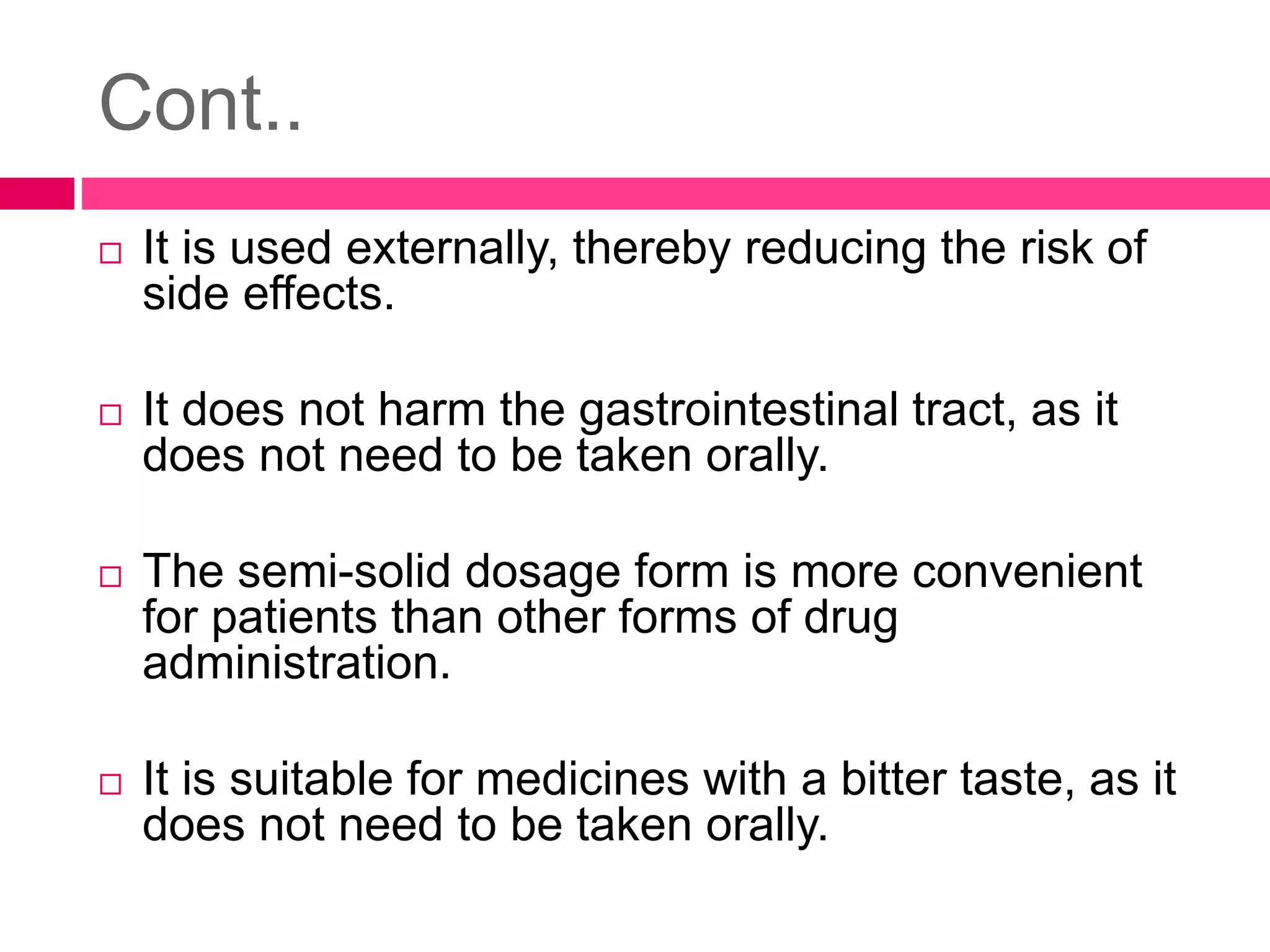 Semisolid dosage forms ppt | PPTX