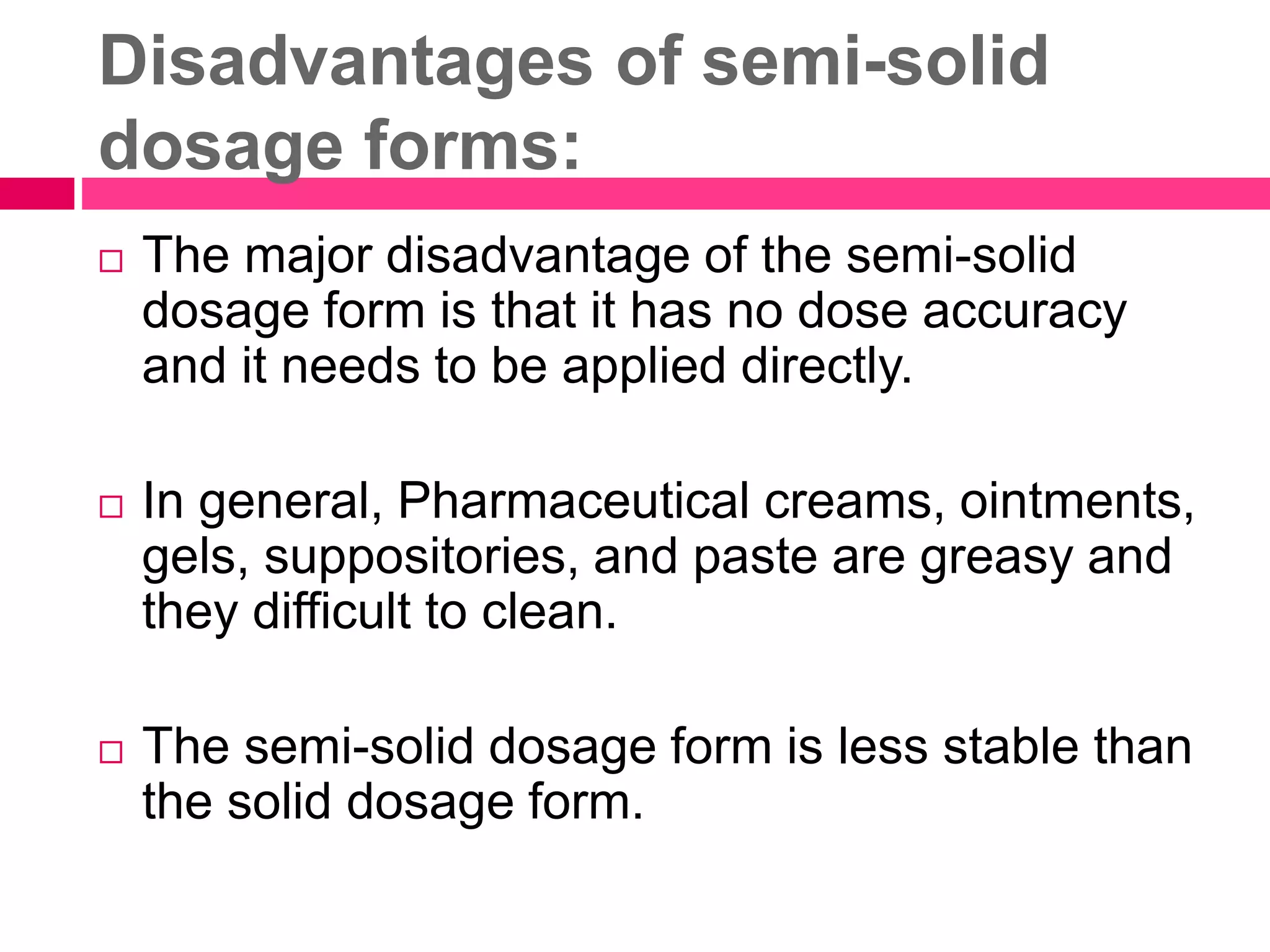 Semisolid Dosage Forms Ppt Pptx