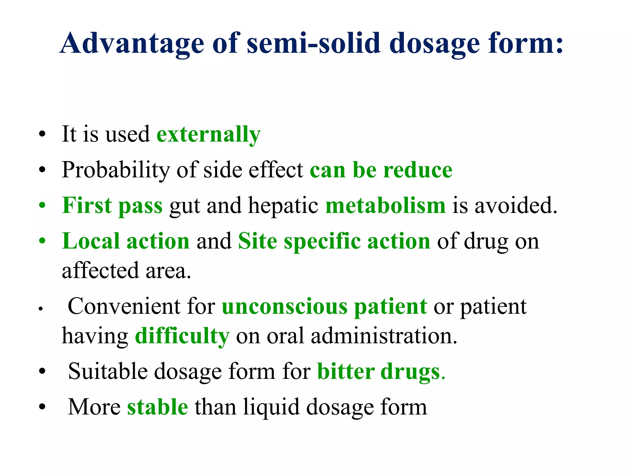 Semisolid Dosage Forms.pptx | Skin Care | Beauty