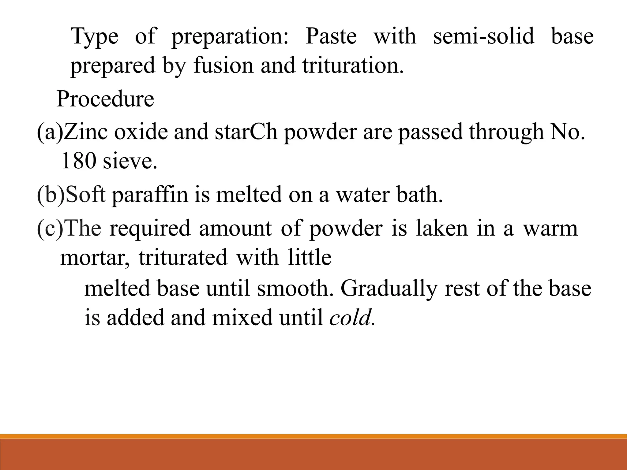 Semisolid dosage form | PPTX