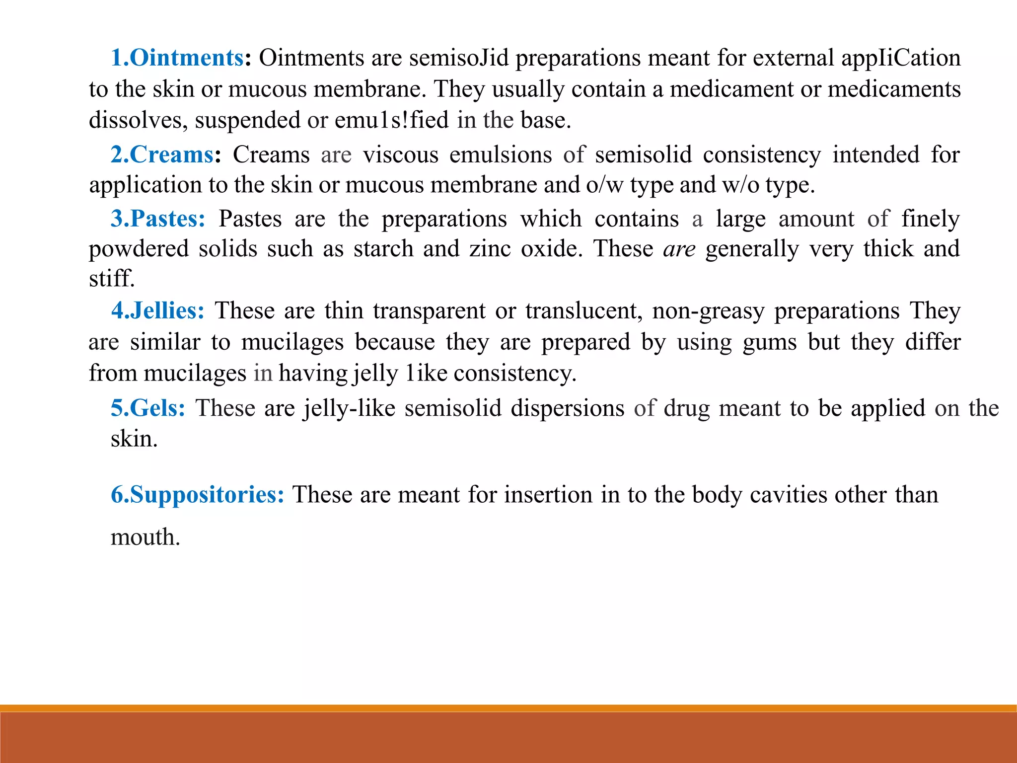 Semisolid dosage form | PPTX