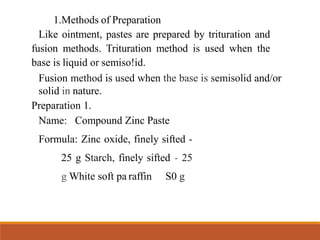 Semisolid dosage form | PPTX