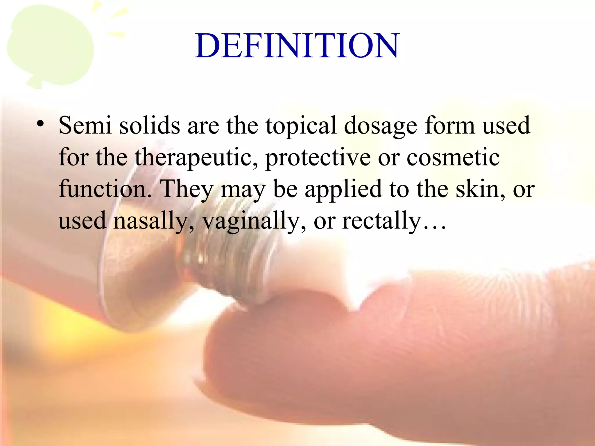 Semi solid dosage form | PPT