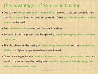 Semi Solid Metal Casting | PDF