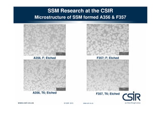 Semi solid metal forming | PDF