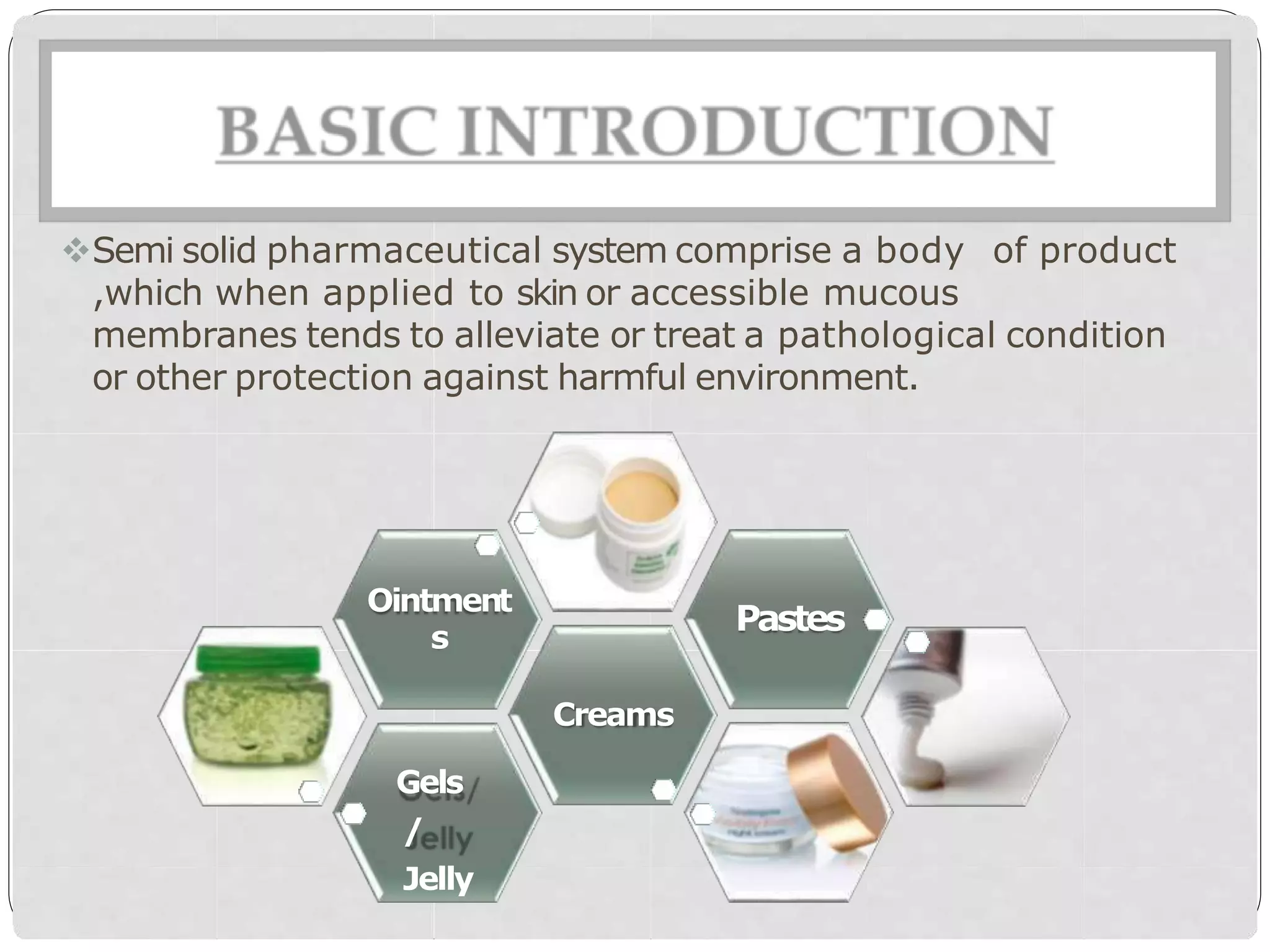 Semi solid ppt | PPTX