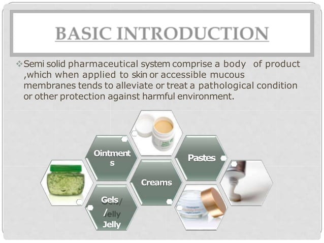 Semi solid ppt | PPTX