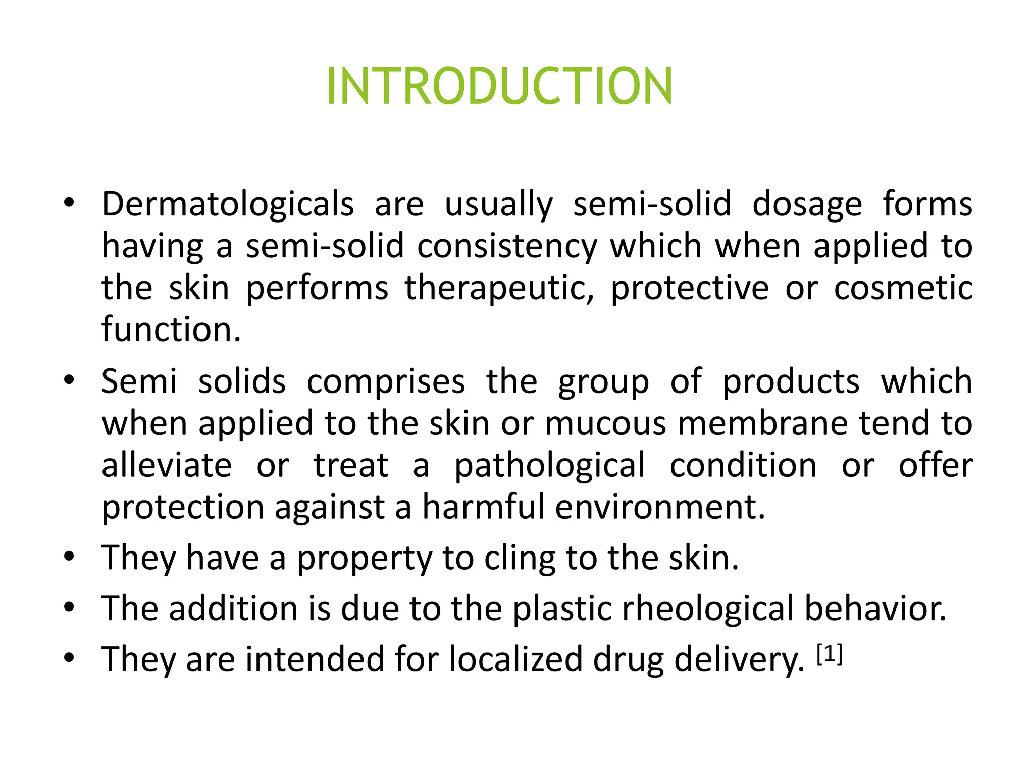 semisolids preparation dermatologicals products | PPT