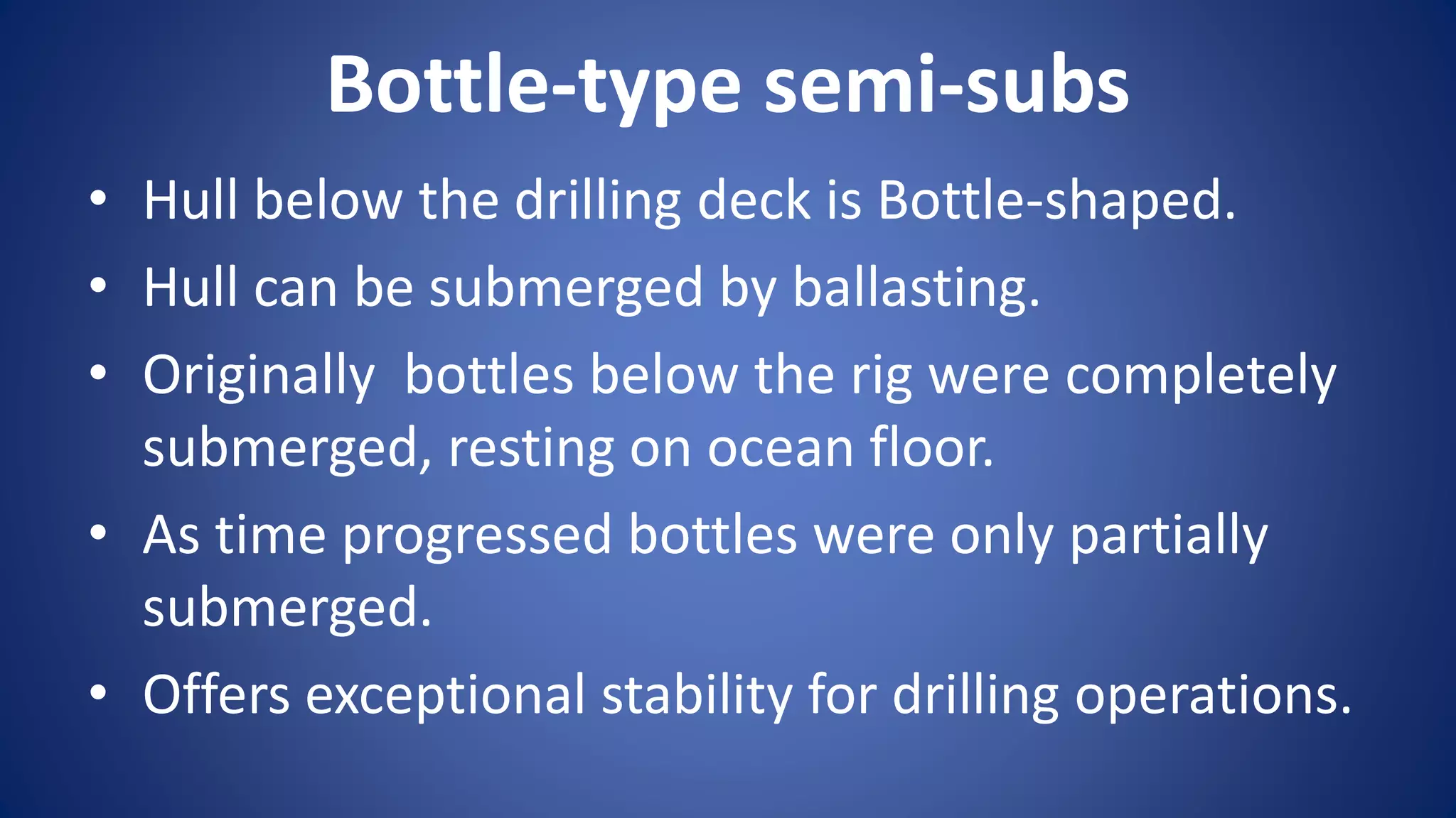 Semi submersible | PPTX