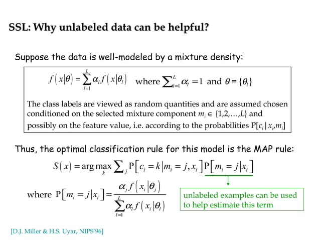 Semi-supervised Learning | PPT