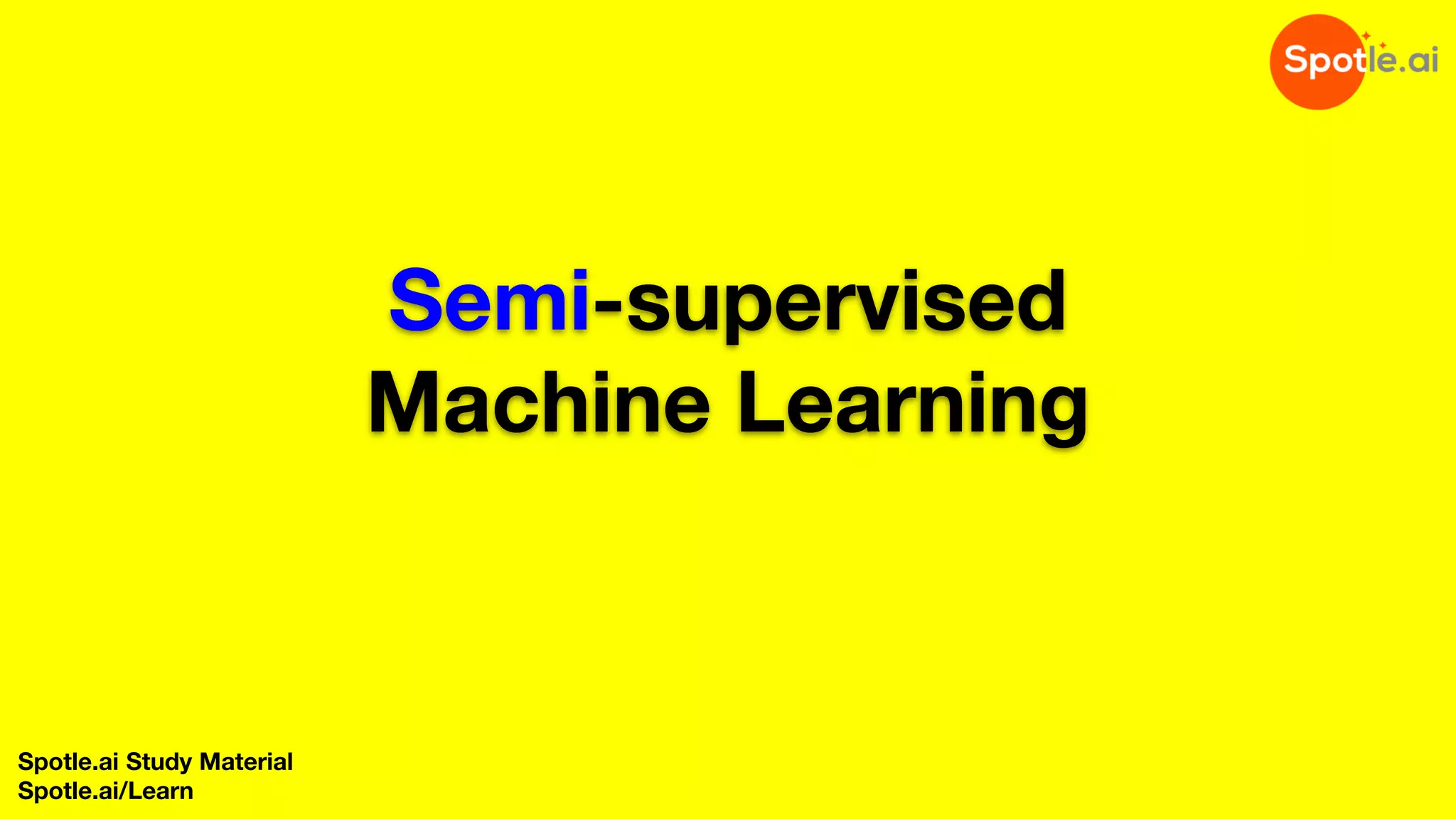 Semi-supervised Machine Learning | PDF