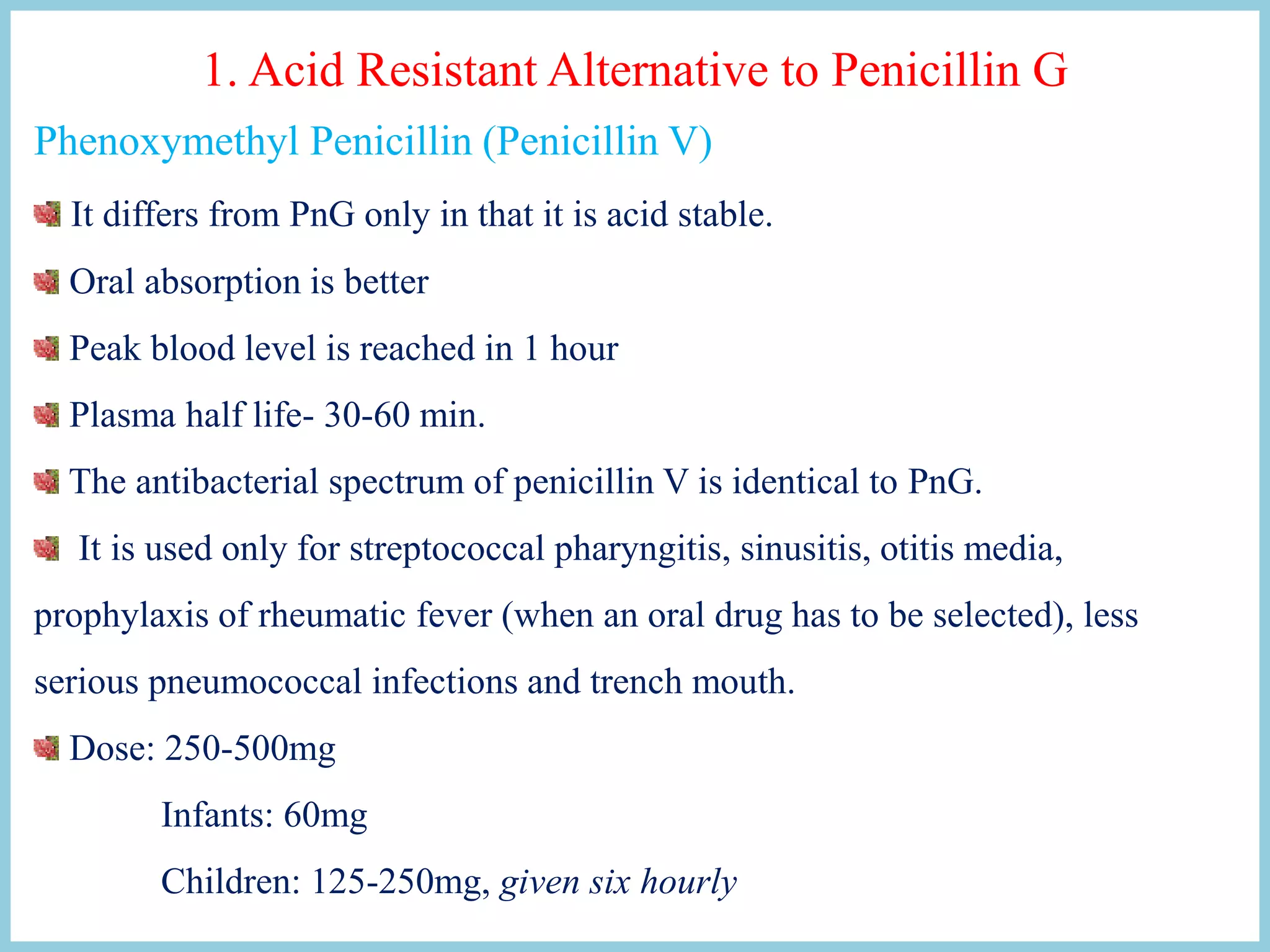 Semisynthetic Penicillins | PPTX