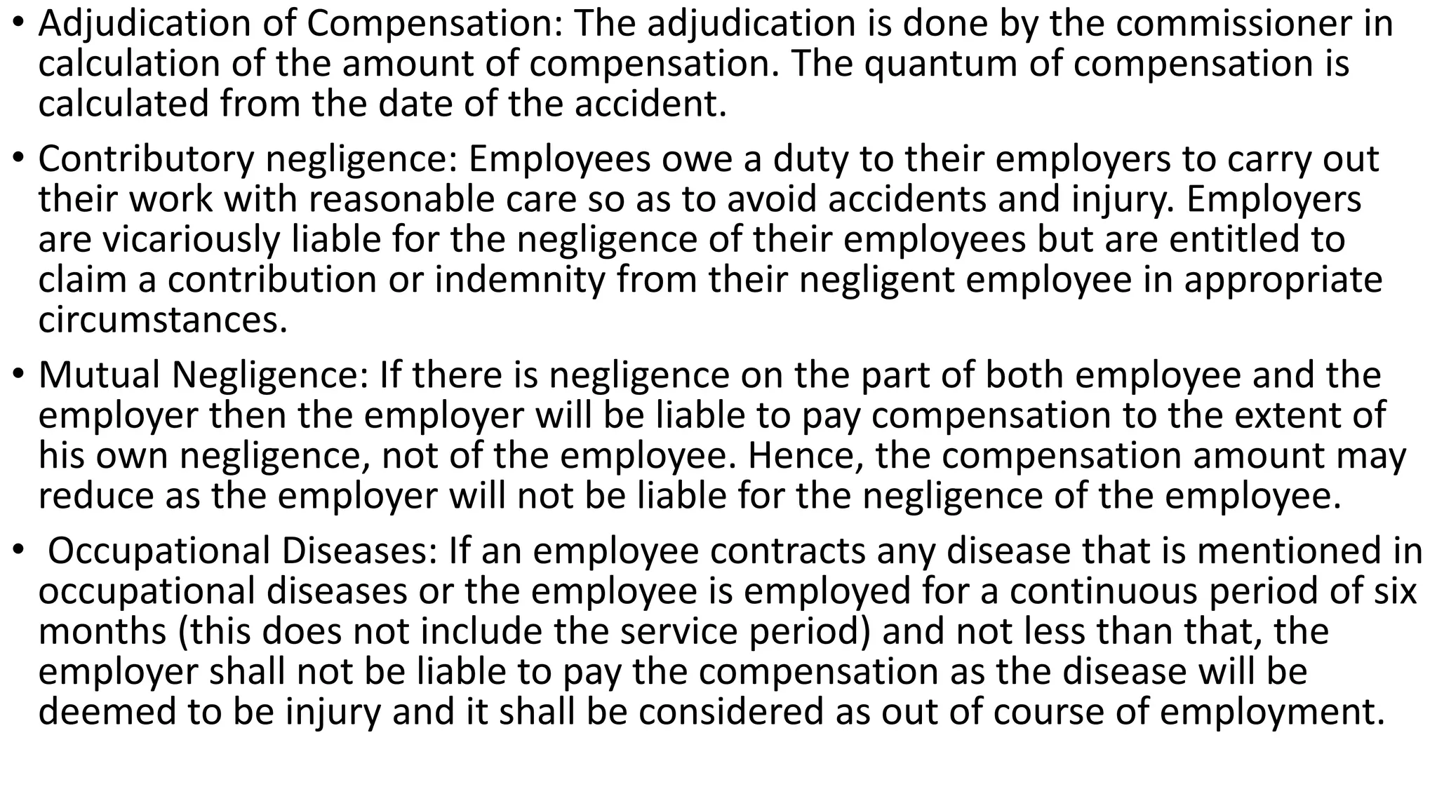 The Employee Compensation Act, 1923 | PPTX
