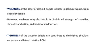 Pathomechanics of Glenohumeral joint | PPTX