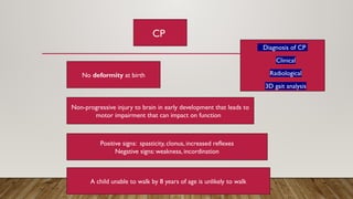Single Event Multi Level Surgery for Cerebral Palsy | PPTX