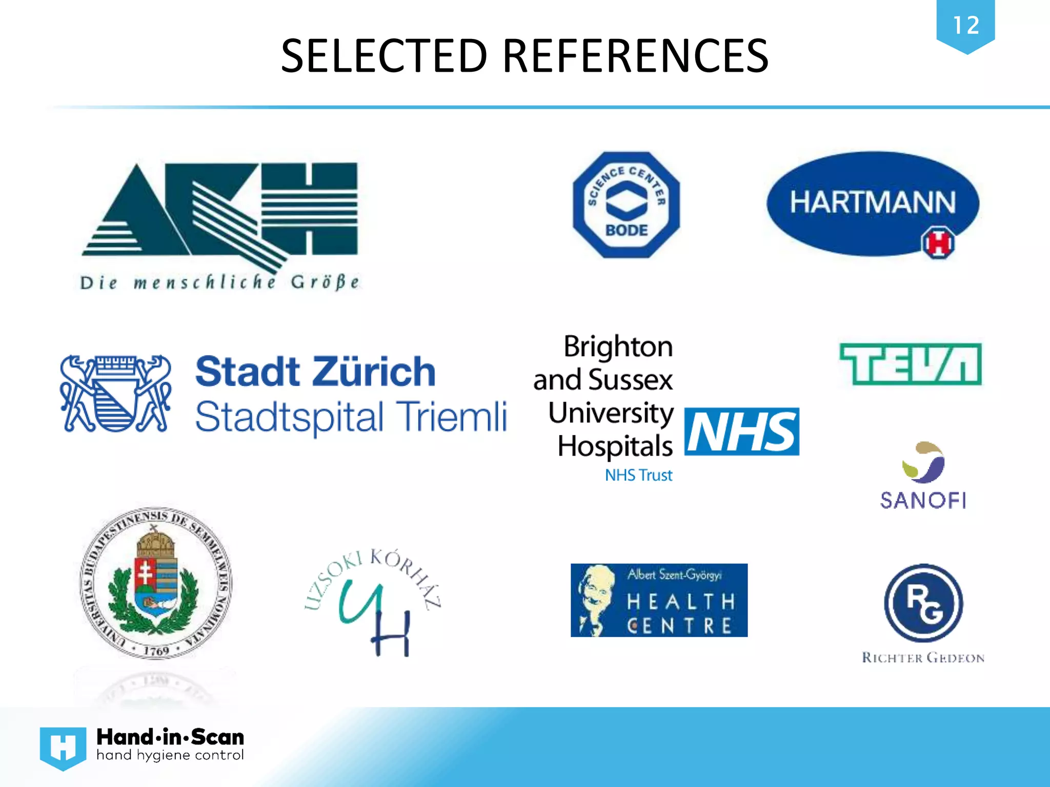 Semmelweis - hand hygiene scanner to prevent HAI infections | PPTX