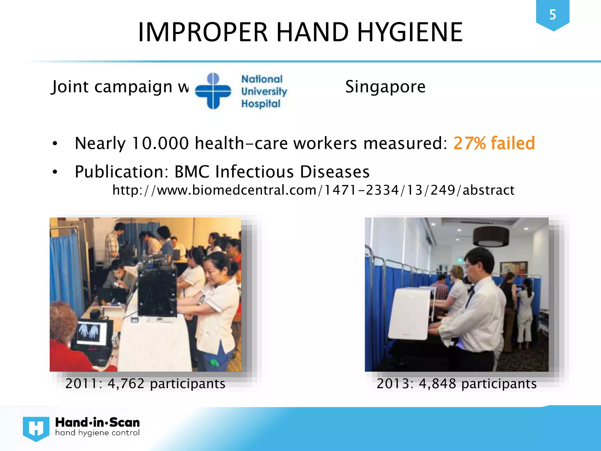 Semmelweis - hand hygiene scanner to prevent HAI infections | PPT