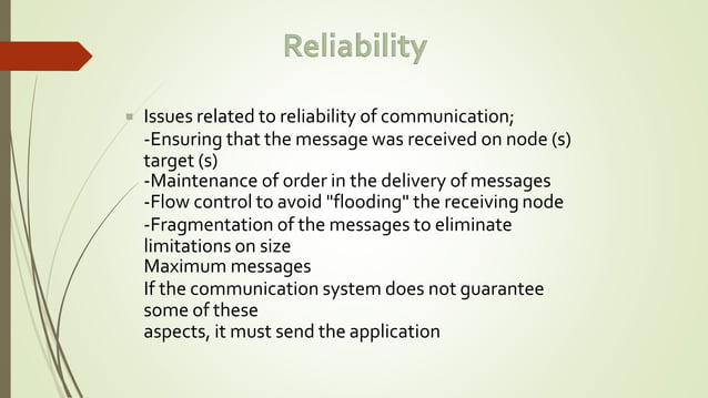 communication in distributed systems | PPT